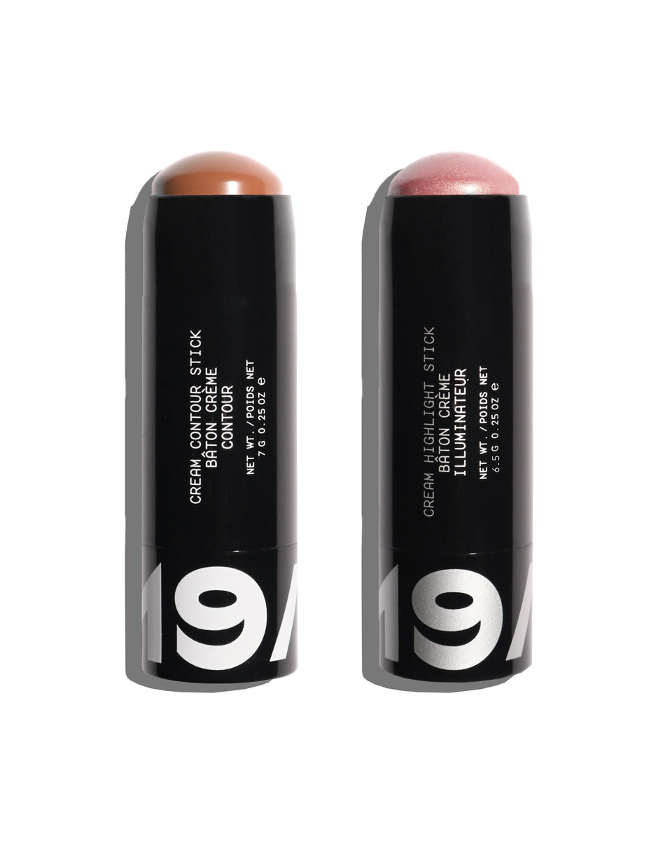 19/99 Beauty Cream Highlight and Contour Stick Duo